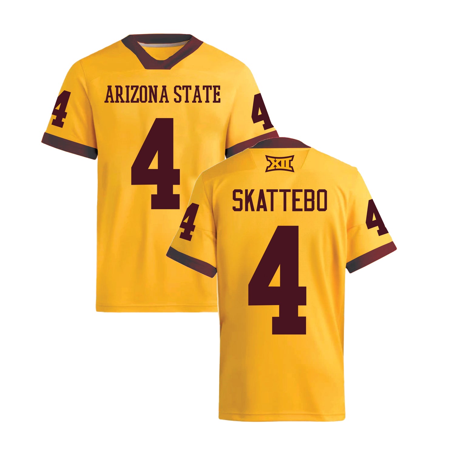 ASU Cam Skattebo Replica Jersey GLD *PRE ORDER* – Cactus Sports