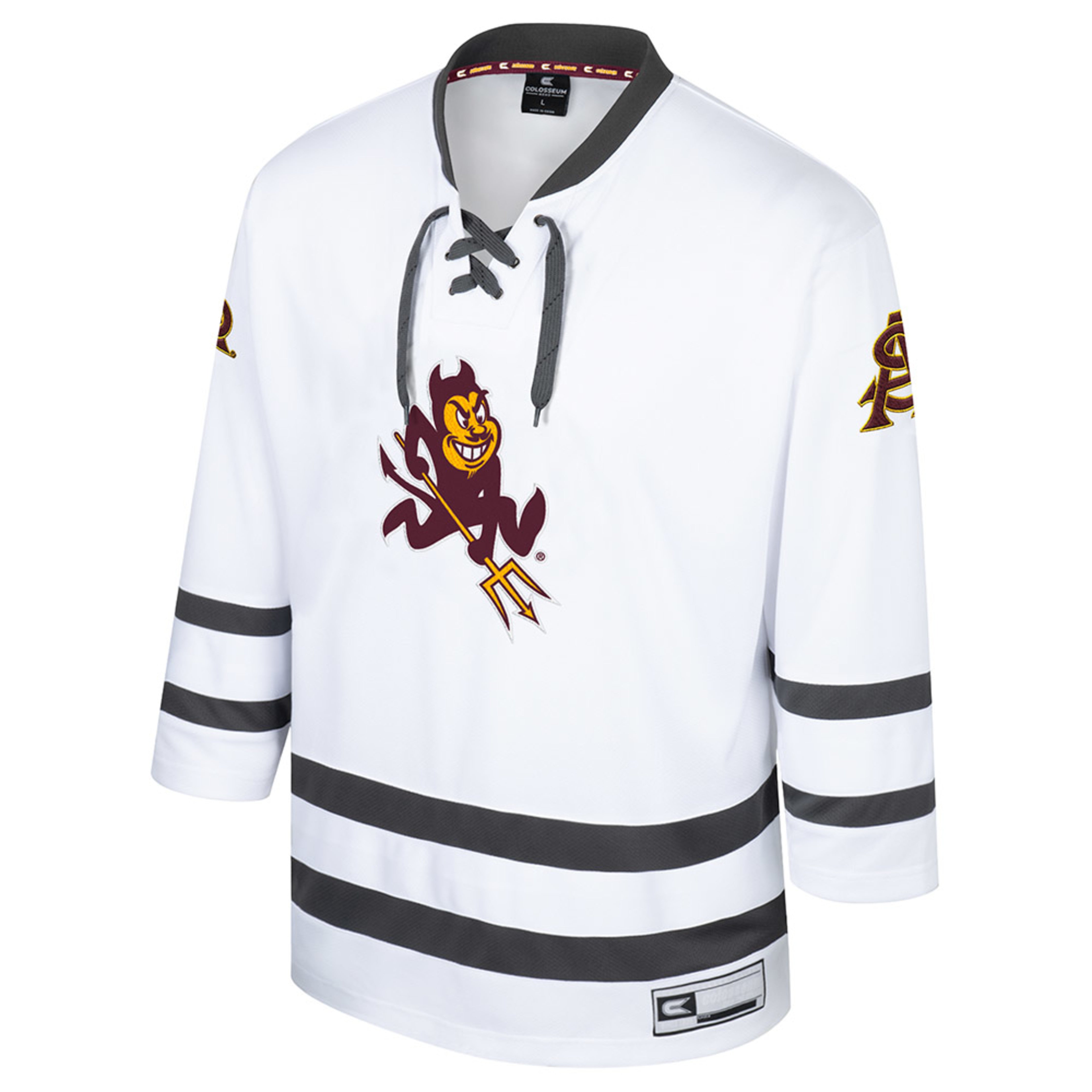 ASU OTI Hockey Jersey WHT – Cactus Sports